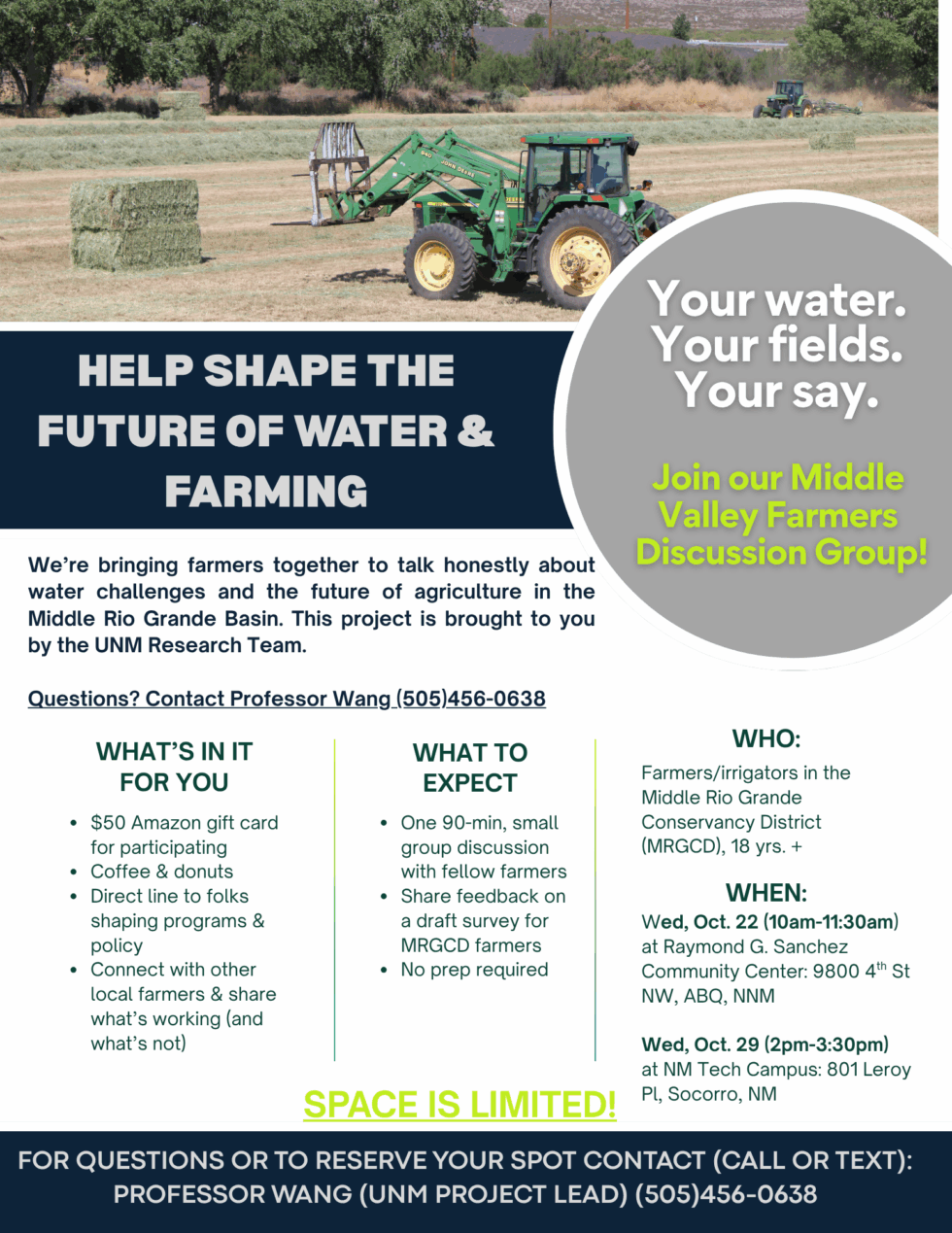 Local Farmers Discussion Group - MRGCD